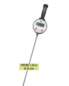 Digital Thermometer Extra Long Probe With Handle - French Cooking